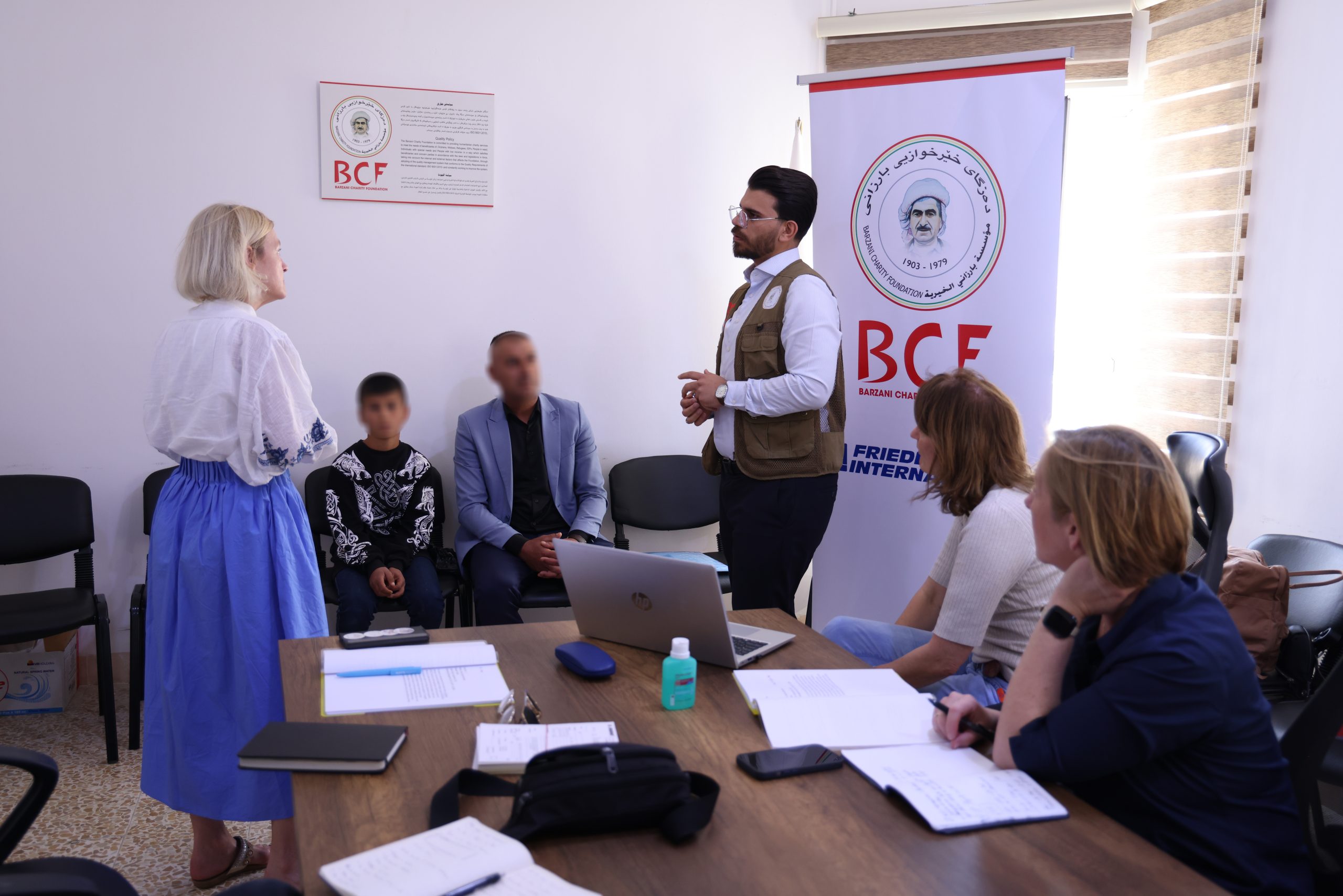 Barzani Charity Foundation and German Peace Village continue to provide ...